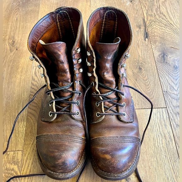 Red Wing Shoes | Shoes | Iron Ranger Mens 6inch Boot In Copper Rough ...